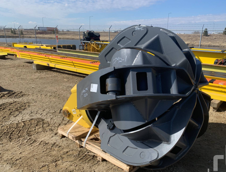 FIVE-TINE ORANGE PEEL SCRAP GRAPPLE - WIL Demolition & Salvage